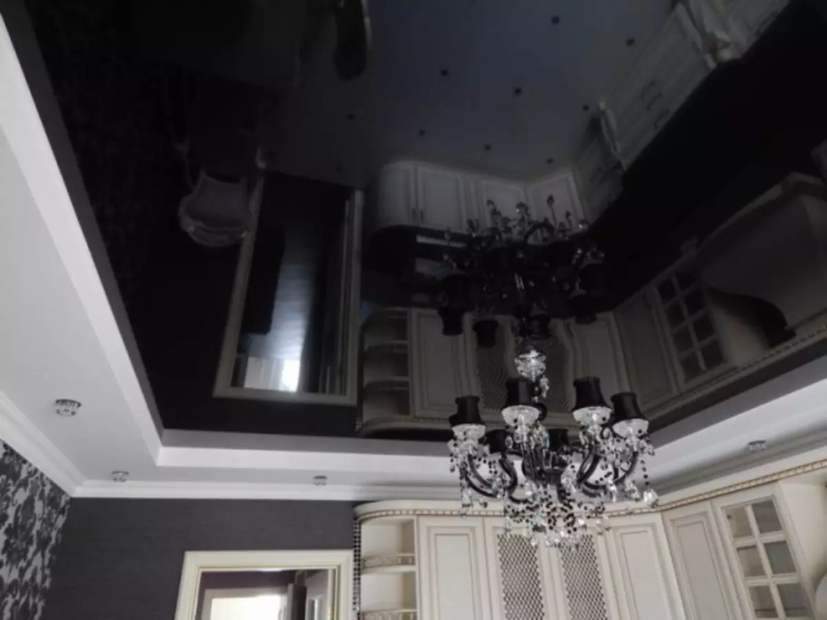 Black Stretch Ceiling: Matte, Glossy, Backlit