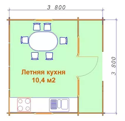 Zhizha Kicheni Mapurojekiti ekupa nemifananidzo 10128_2