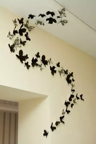 Les murs de décoration avec des papillons le font vous-même + photo 1012_10