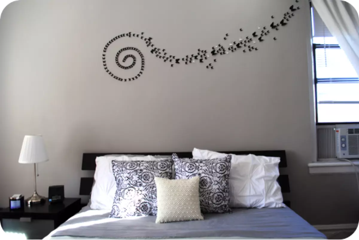 Les murs de décoration avec des papillons le font vous-même + photo 1012_14