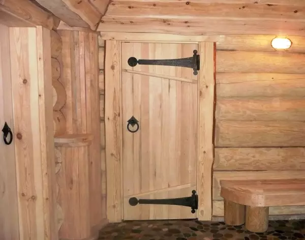 Kaca, pintu kayu untuk mandi dan sauna + foto 10137_16