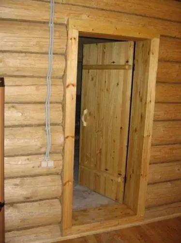 Kaca, pintu kayu untuk mandi dan sauna + foto 10137_3