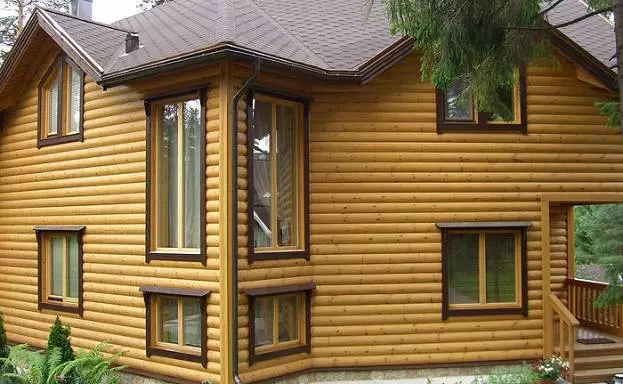 Acabamento de fachada de casa de madeira 10152_14
