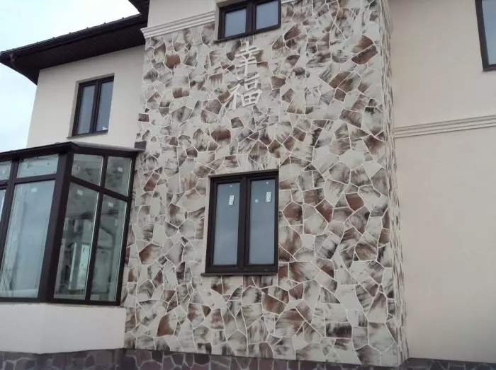 Finalizarea casei de fațadă pe piatră și tencuială + fotografie 10190_18