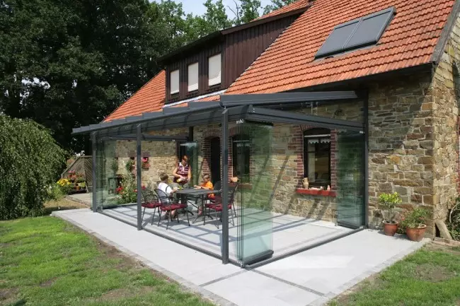 Terrasse-Design in einem Landhaus + Foto 10248_8