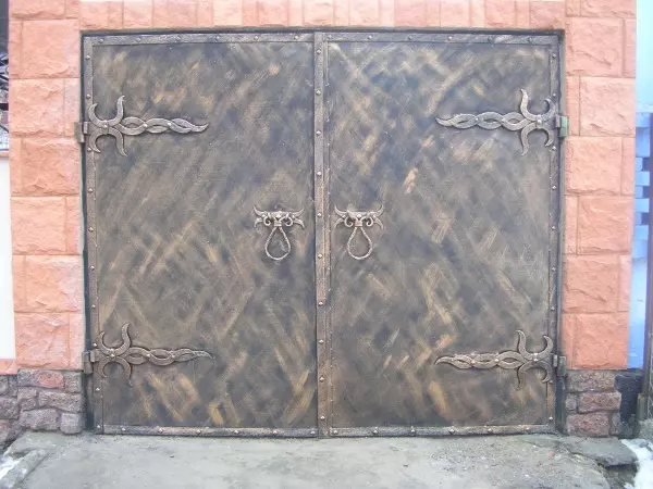 Puertas de garaje forjado + photo 10531_6