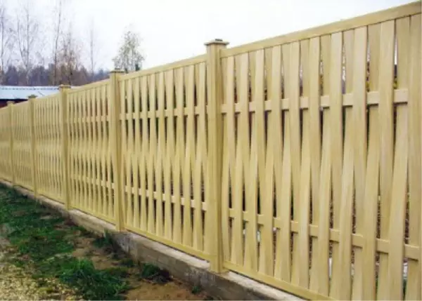 Дървена ограда в страната, направете го сам + снимки, рисунки 10546_15
