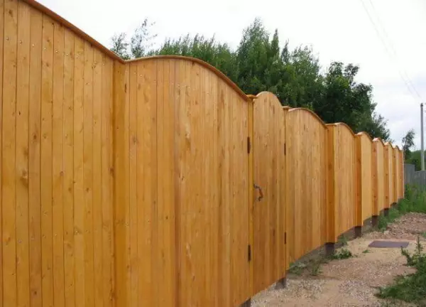 Дървена ограда в страната, направете го сам + снимки, рисунки 10546_27