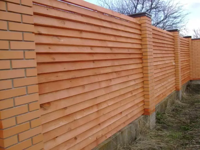 Дървена ограда в страната го правят сам + снимка 10588_6
