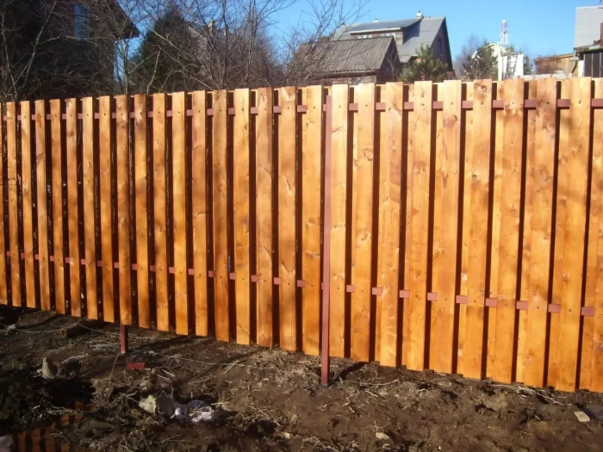 Дървена ограда в страната го правят сам + снимка 10588_7