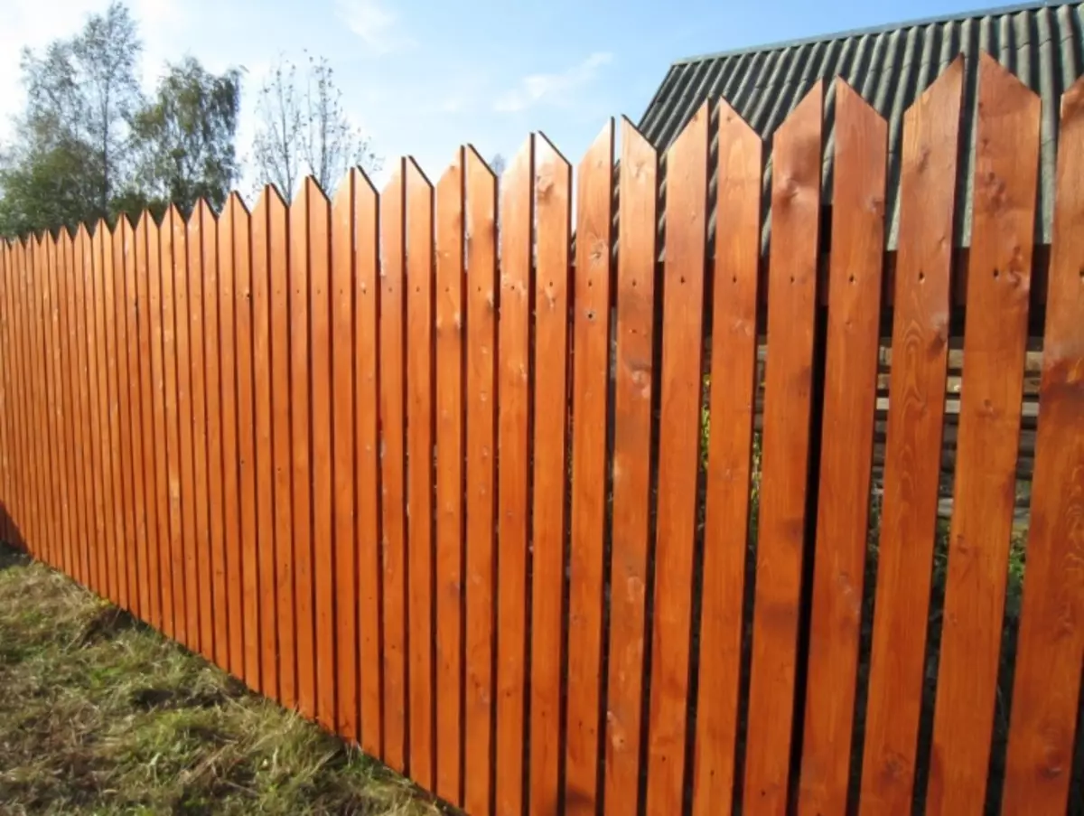 Дървена ограда в страната го правят сам + снимка 10588_8