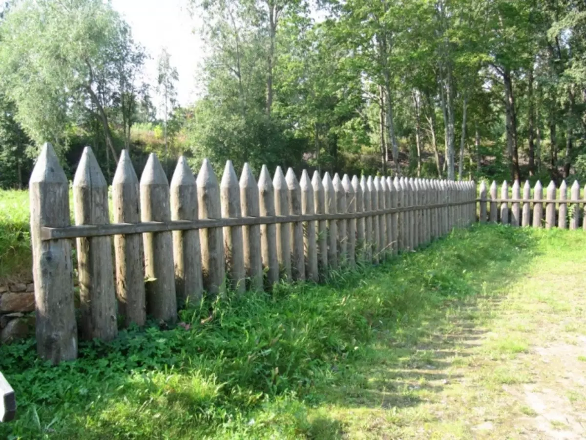 Дървена ограда в страната го правят сам + снимка 10588_9