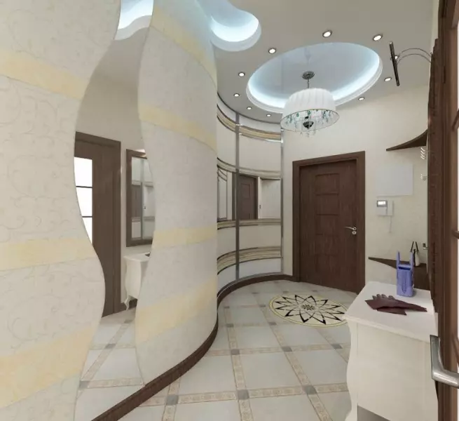 Desain Hallway di rumah pribadi 1064_37