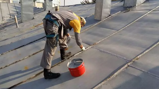 Çatı kaplaması için sızdırmazlık maddesi bitümlü kauçuk