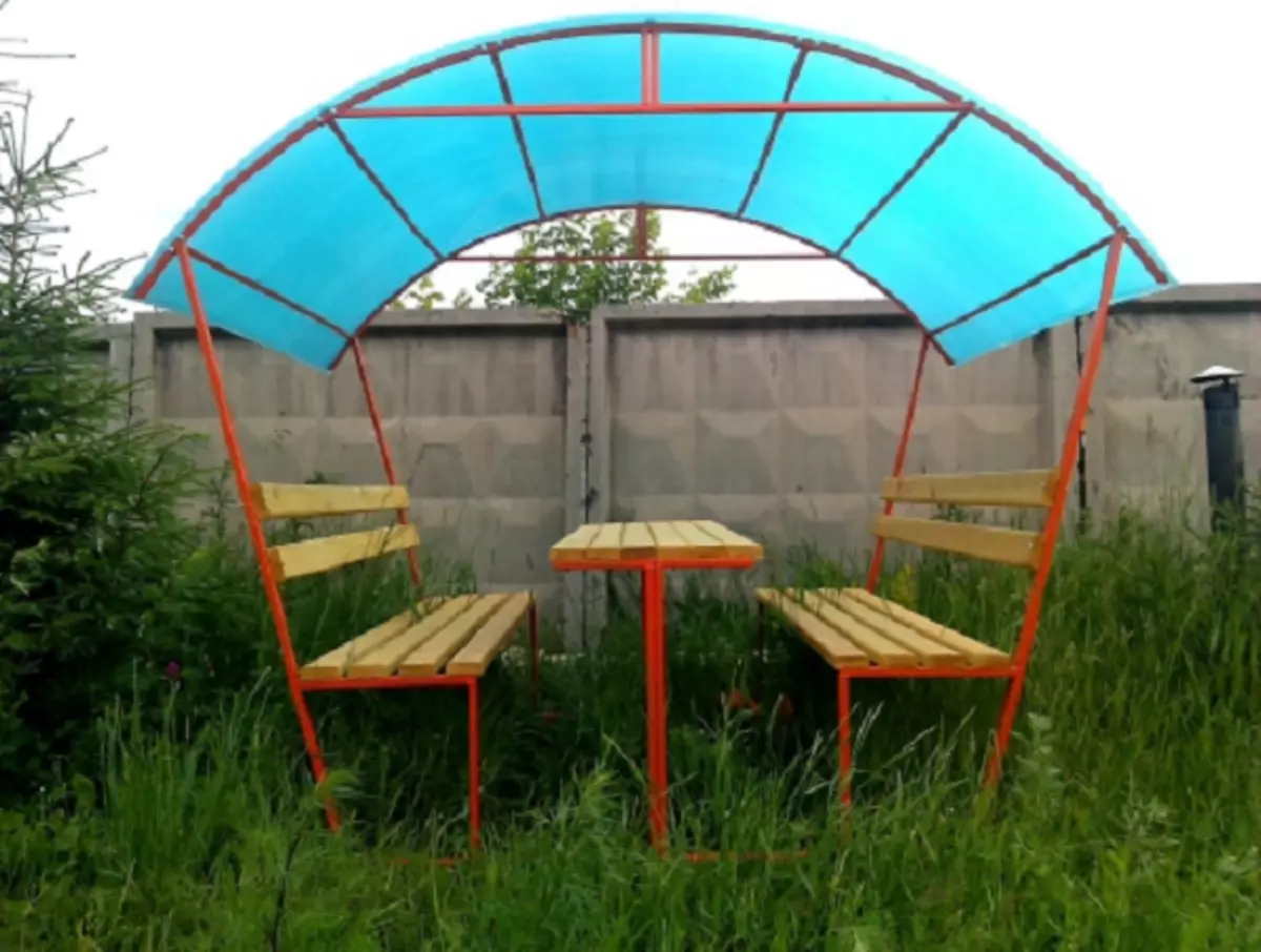 Toit en polycarbonate pour gazebo + photo 10658_2