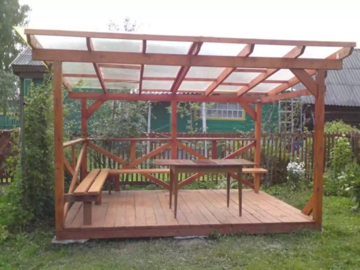 Toit en polycarbonate pour gazebo + photo 10658_3