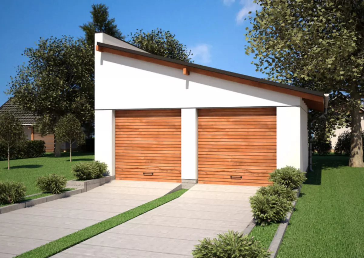 Toiture pour le garage de l'ondulé 10699_1