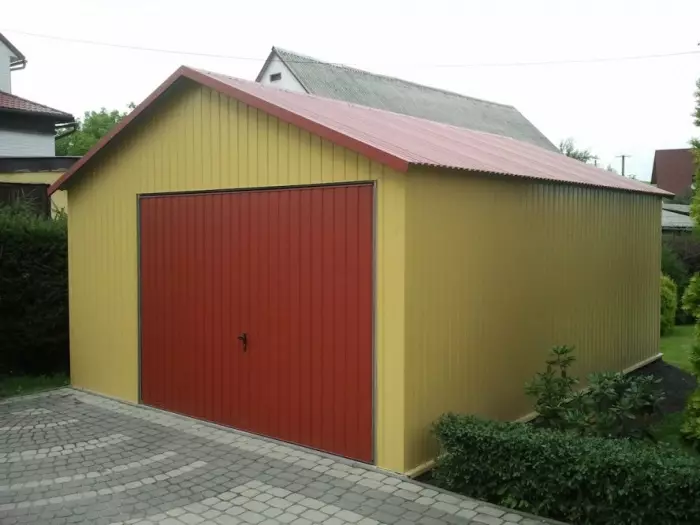 Toiture pour le garage de l'ondulé 10699_8