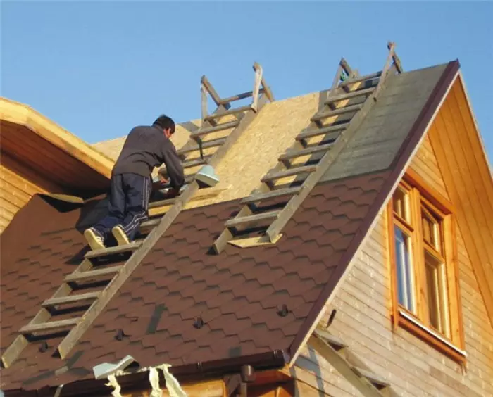 Πώς να φτιάξετε μια οροφή από ασφαλτικά πλακάκια 10741_6
