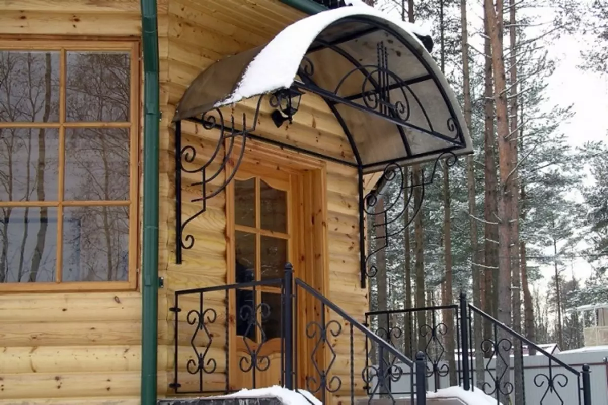 Si për të ndërtuar një verandë në një shtëpi prej druri + foto 10806_11