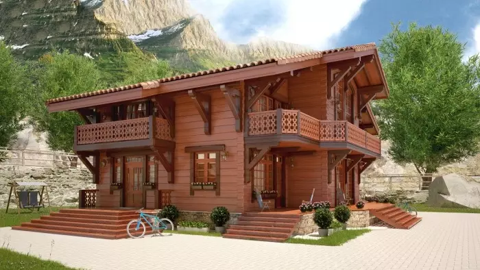 Si për të ndërtuar një verandë në një shtëpi prej druri + foto 10806_5
