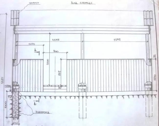 Gazebo do it yourself: drawings and sizes 10995_12