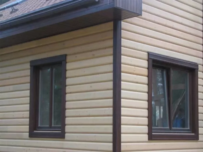 Buizen op de ramen in een houten huis + foto 11056_3