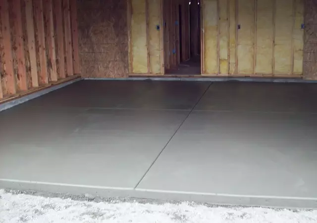 Enchendo o chão na garagem concreto 11151_4