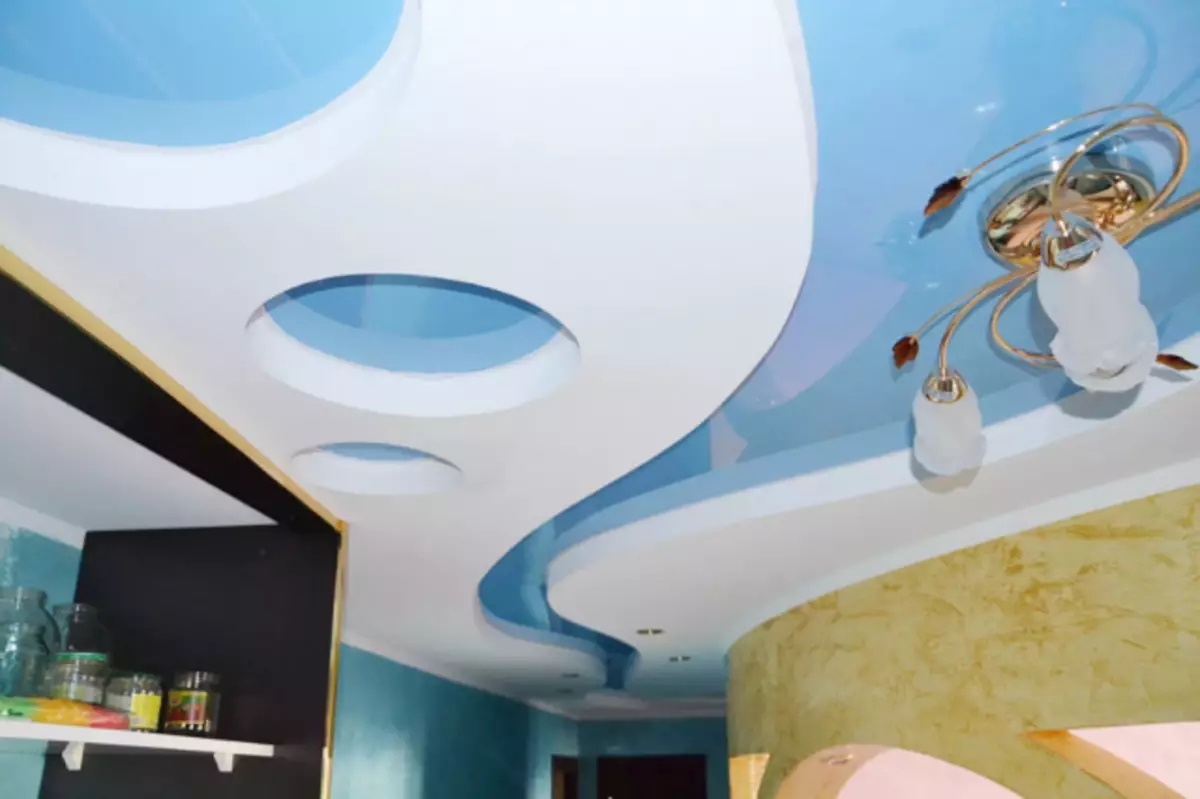 Дуплекс тавани от гипсокартон с подсветка: Как да го направим сами