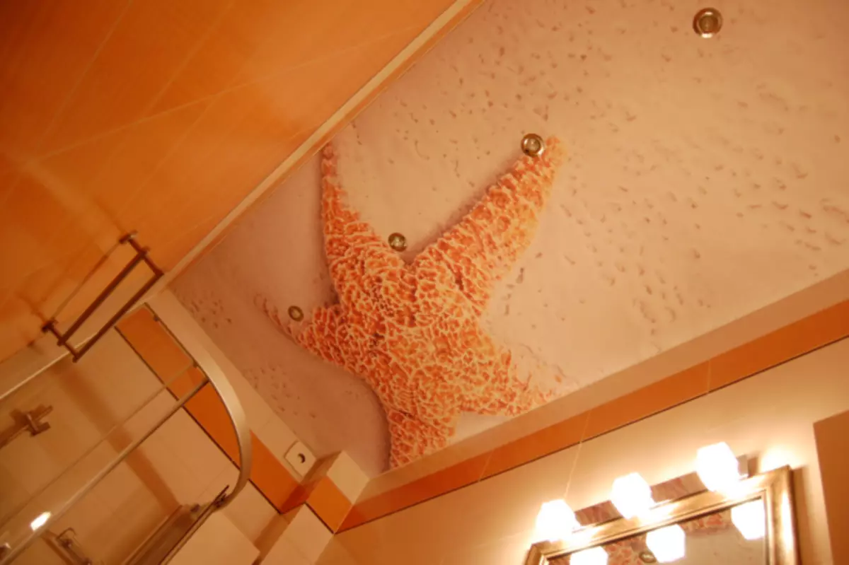 Stretch plafond in de badkamer + foto 11275_8