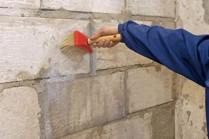 Muret e suvave Çimento llaç të bëjë vetë + Video 11454_2