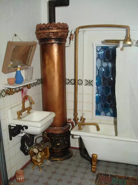 Water heating column wood 11498_2