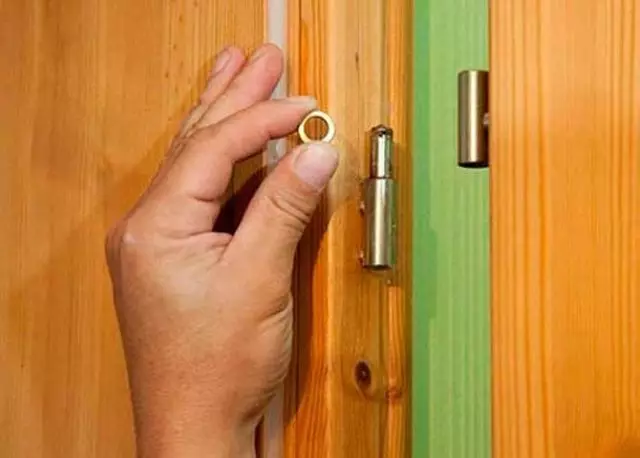How to open the lock of the interroom without a key