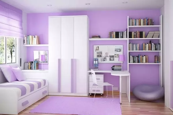 Lilac farba v interiéri + foto 12107_3