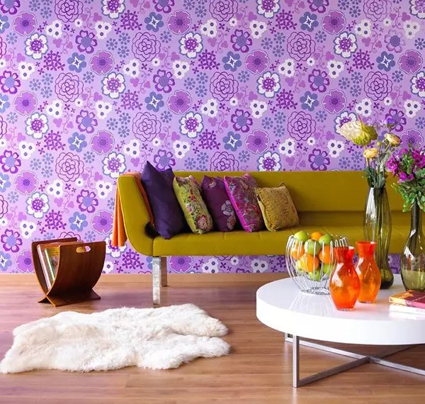 Lilac farba v interiéri + foto 12107_8