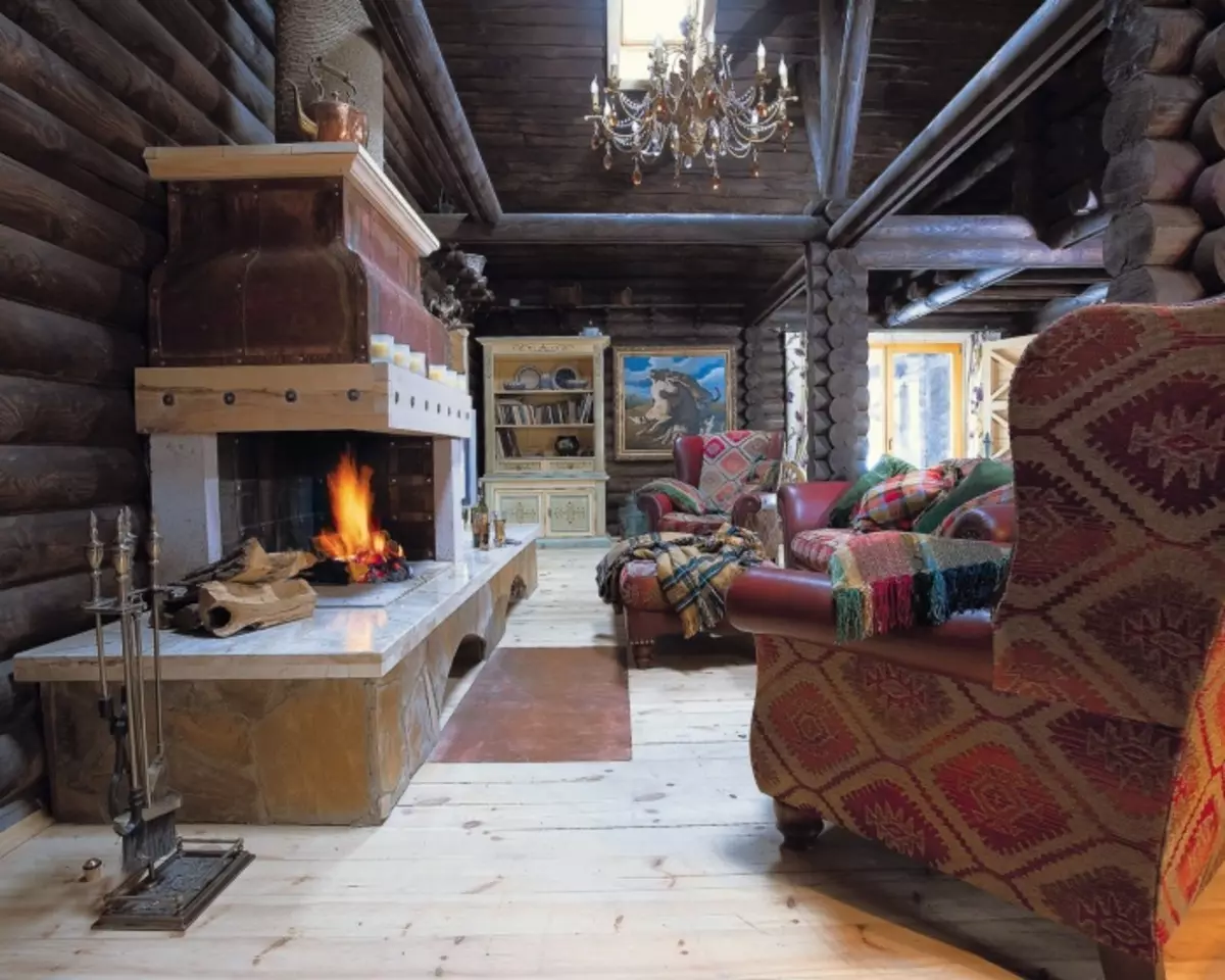 Interior of the country house in Loft style + photo 12114_11