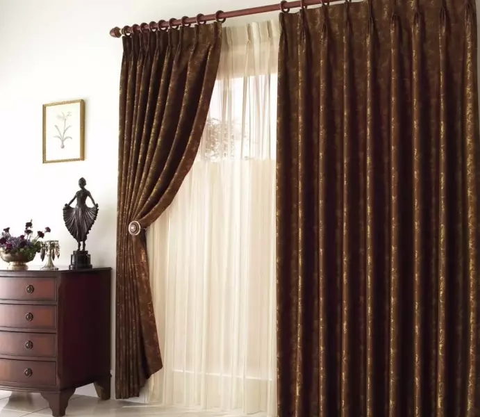 Qhov rai tsim nrog curtains + daim duab 12119_10