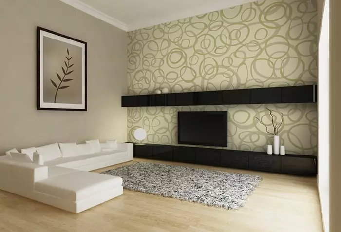 ¿Qué papel tapiz es mejor elegir un apartamento? 12189_1