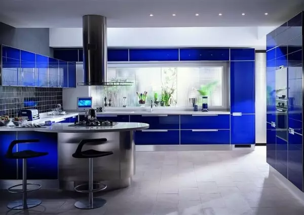 A színek kombinációja a konyhában a belső térben + fotó 12226_10