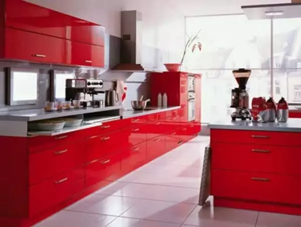 A színek kombinációja a konyhában a belső térben + fotó 12226_7