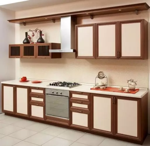 Balta ruda virtuvė + nuotrauka 12238_3