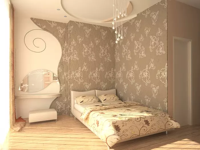 Wallpaper în dormitor Design + Photo 12289_17