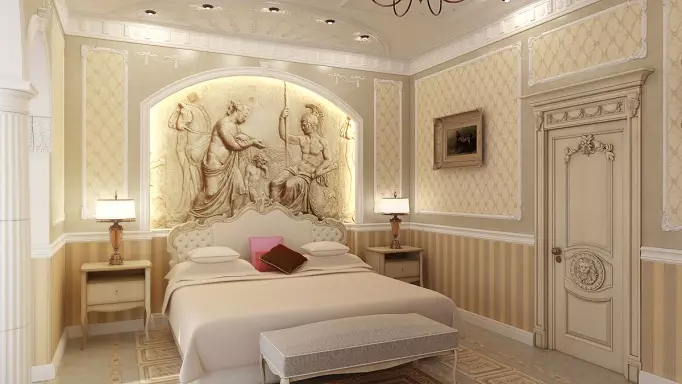 Interiør soveværelse i klassisk stil + billede 12292_1