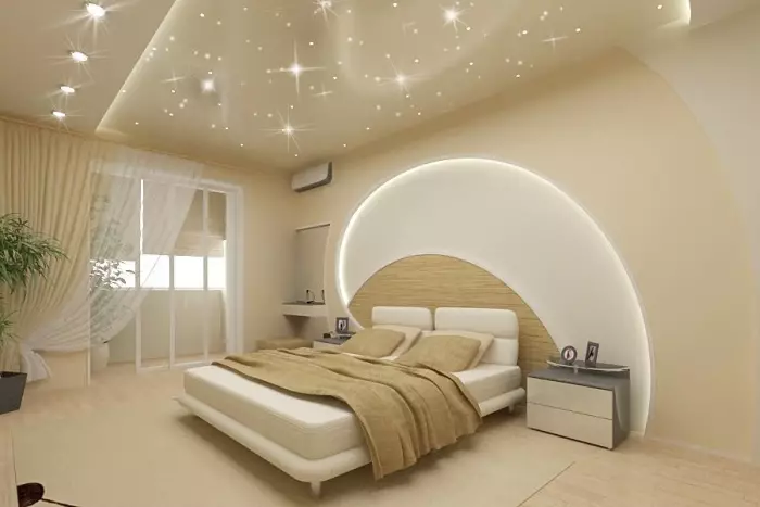 Интериор на спалнята в модерен стил + снимка 12297_19