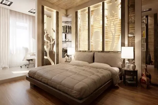 Interijer spavaće sobe u modernom stilu + fotografiju 12297_8