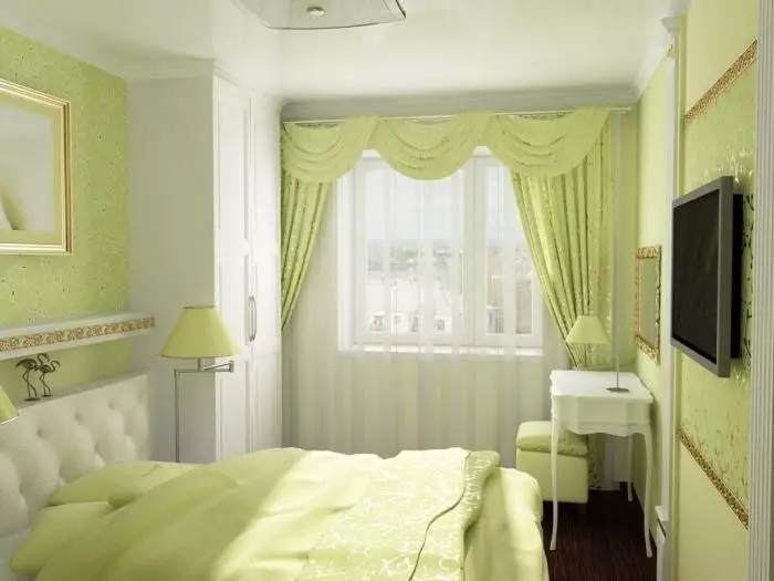 Інтер'єр маленької спальні в сучасному стилі 12306_3