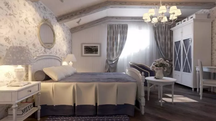 プロヴァンス+写真のスタイルの寝室のデザイン 12309_2
