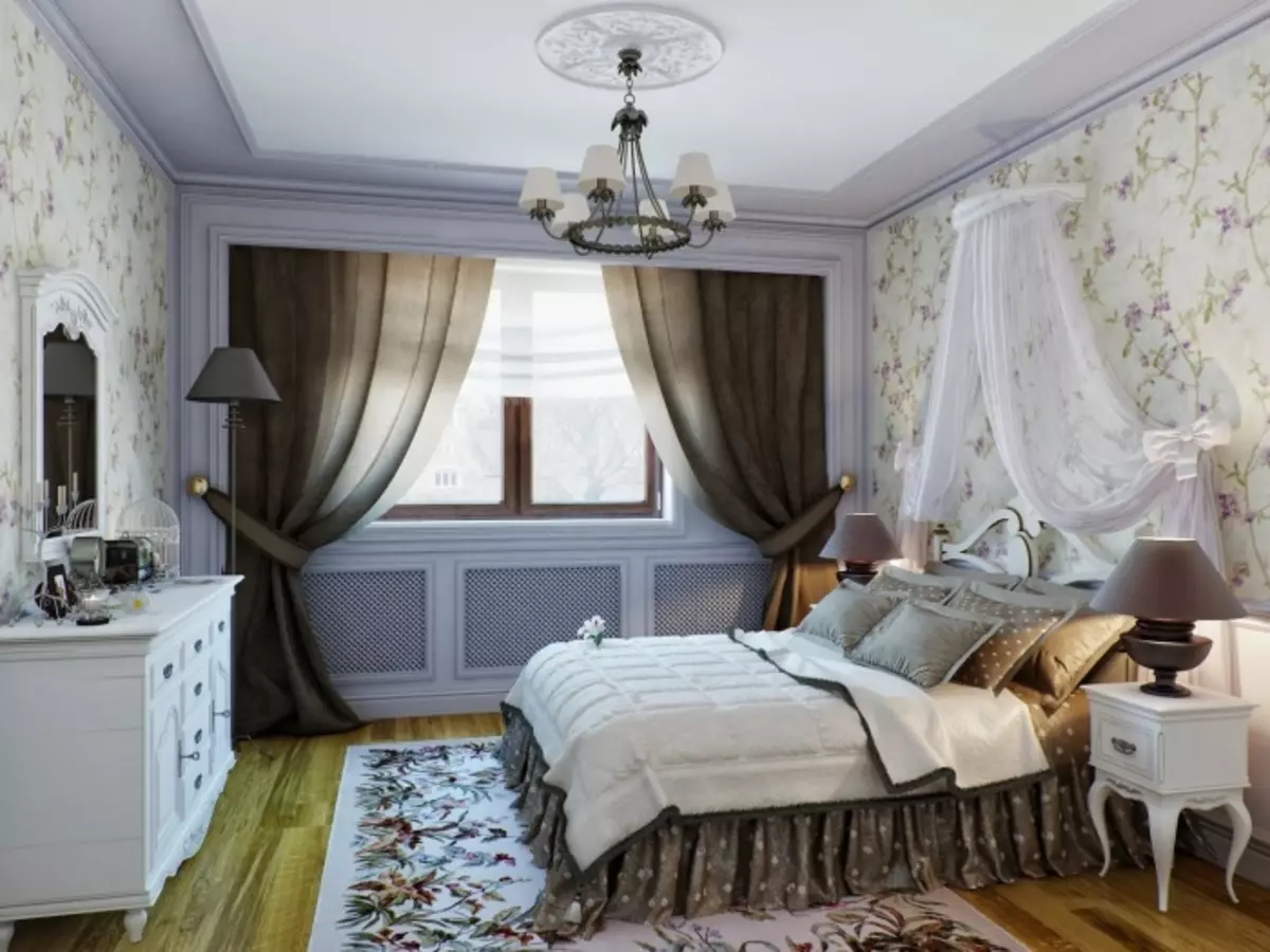 Provence загварын унтлагын өрөө + зураг 12310_10