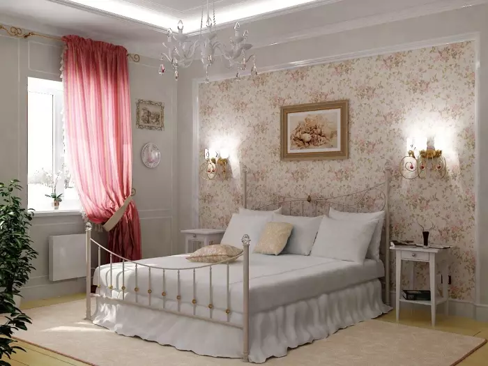 Provence загварын унтлагын өрөө + зураг 12310_12