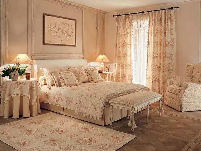 Provence загварын унтлагын өрөө + зураг 12310_4